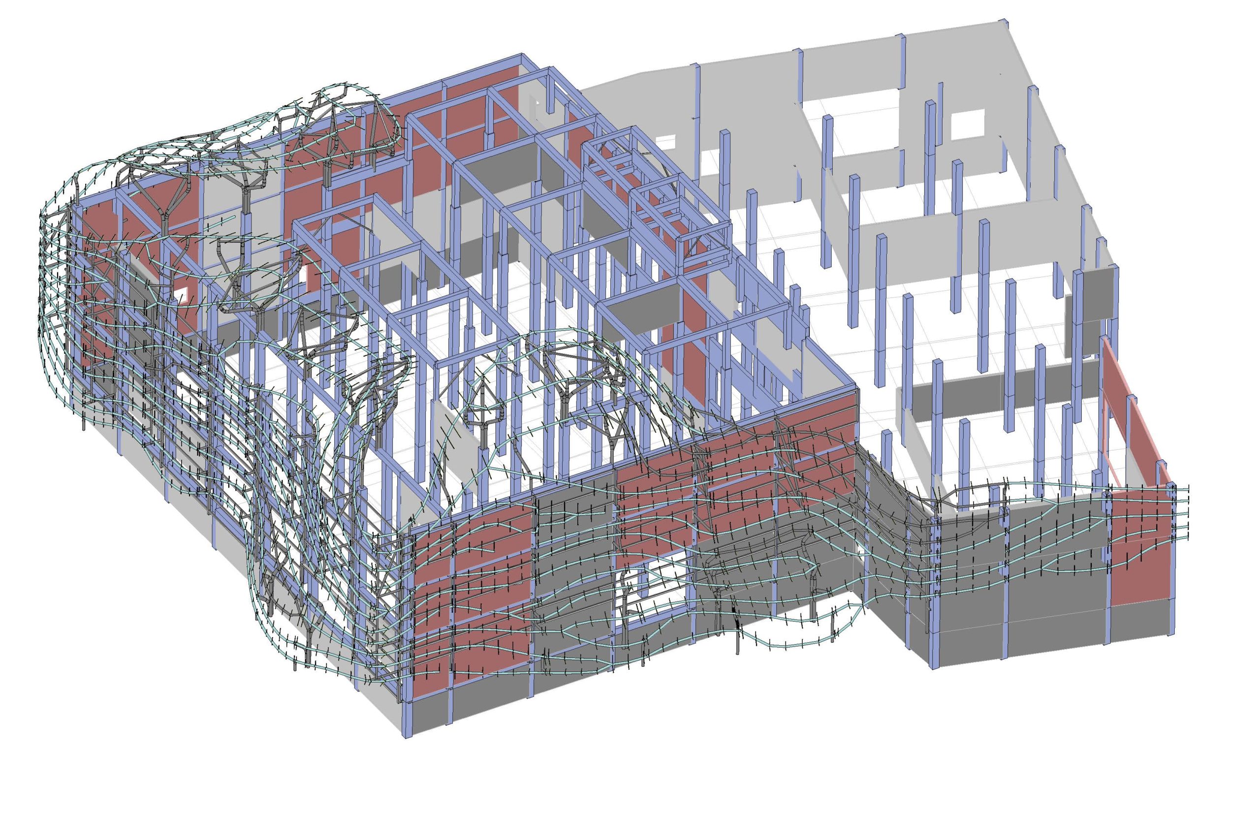 Petersen 3d MODEL 2 | Saiful Bouquet Structural Engineers